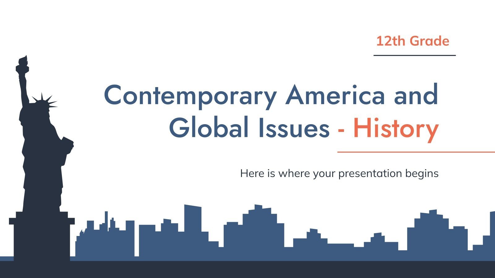Contemporary America and Global Issues - History