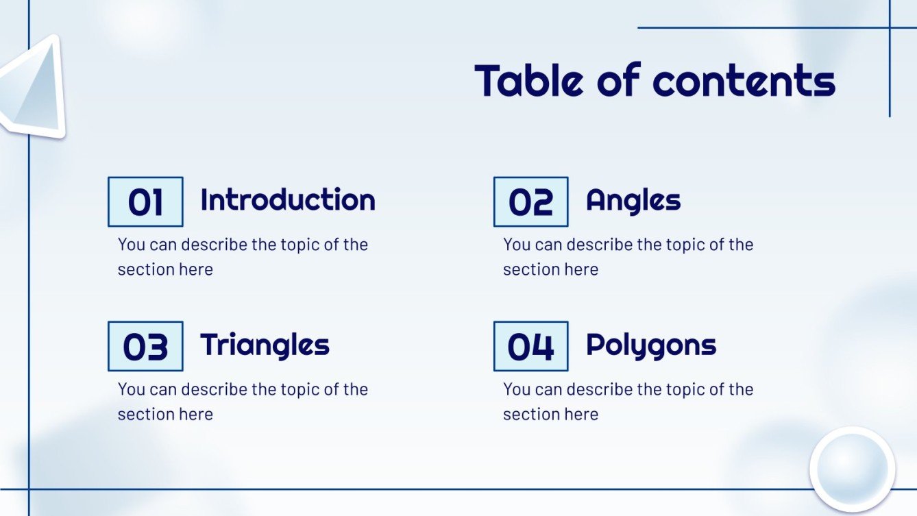 Geometry Lesson - Math - 9th Grade Presentation