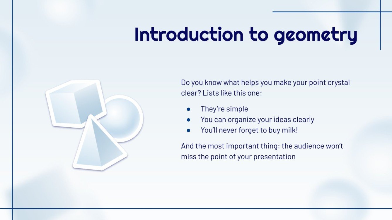 Geometry Lesson - Math - 9th Grade Presentation