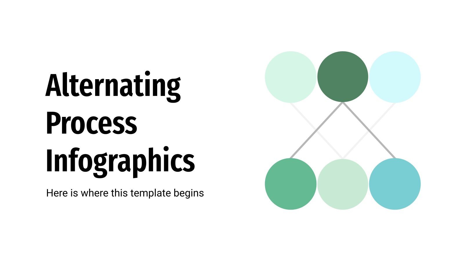 Alternating Process Infographics for Google Slides & PPT