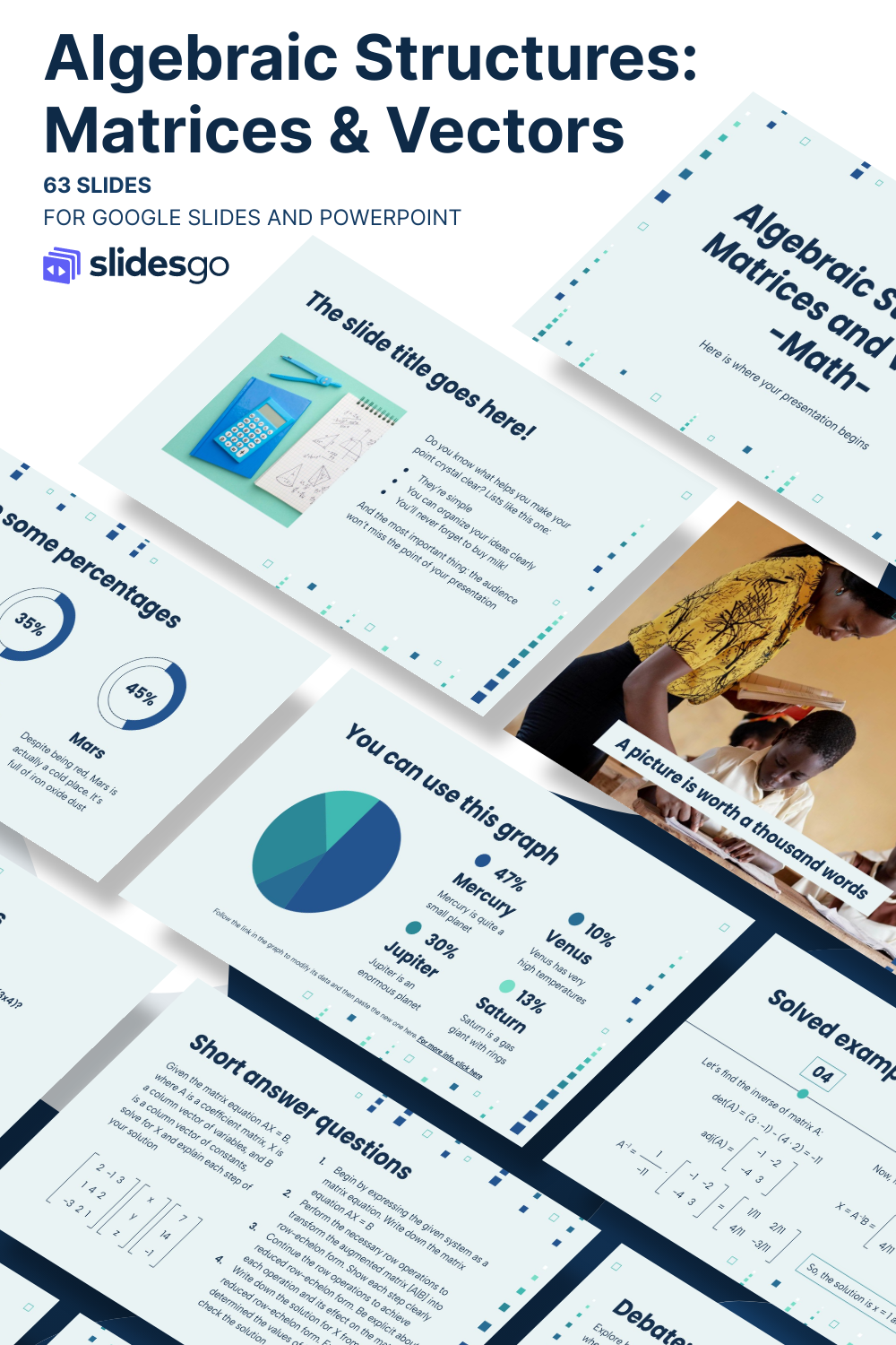 Algebraic Structures: Matrices and Vectors - 11th Grade