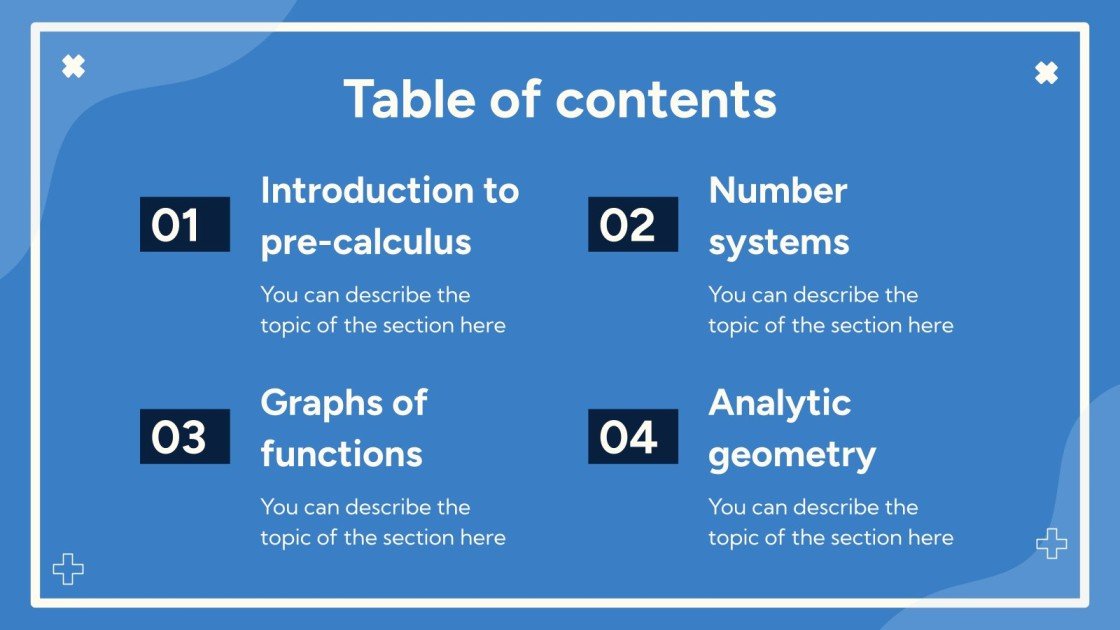 Pre-Calculus - Math - 11th Grade