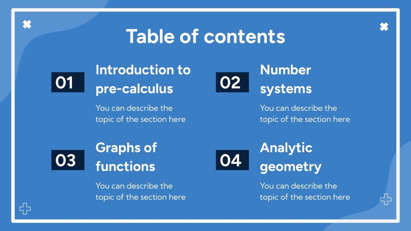Pre-Calculus - Math - 11th Grade