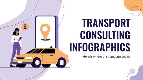 Modelos grátis de transporte para o Google Slides e PPT
