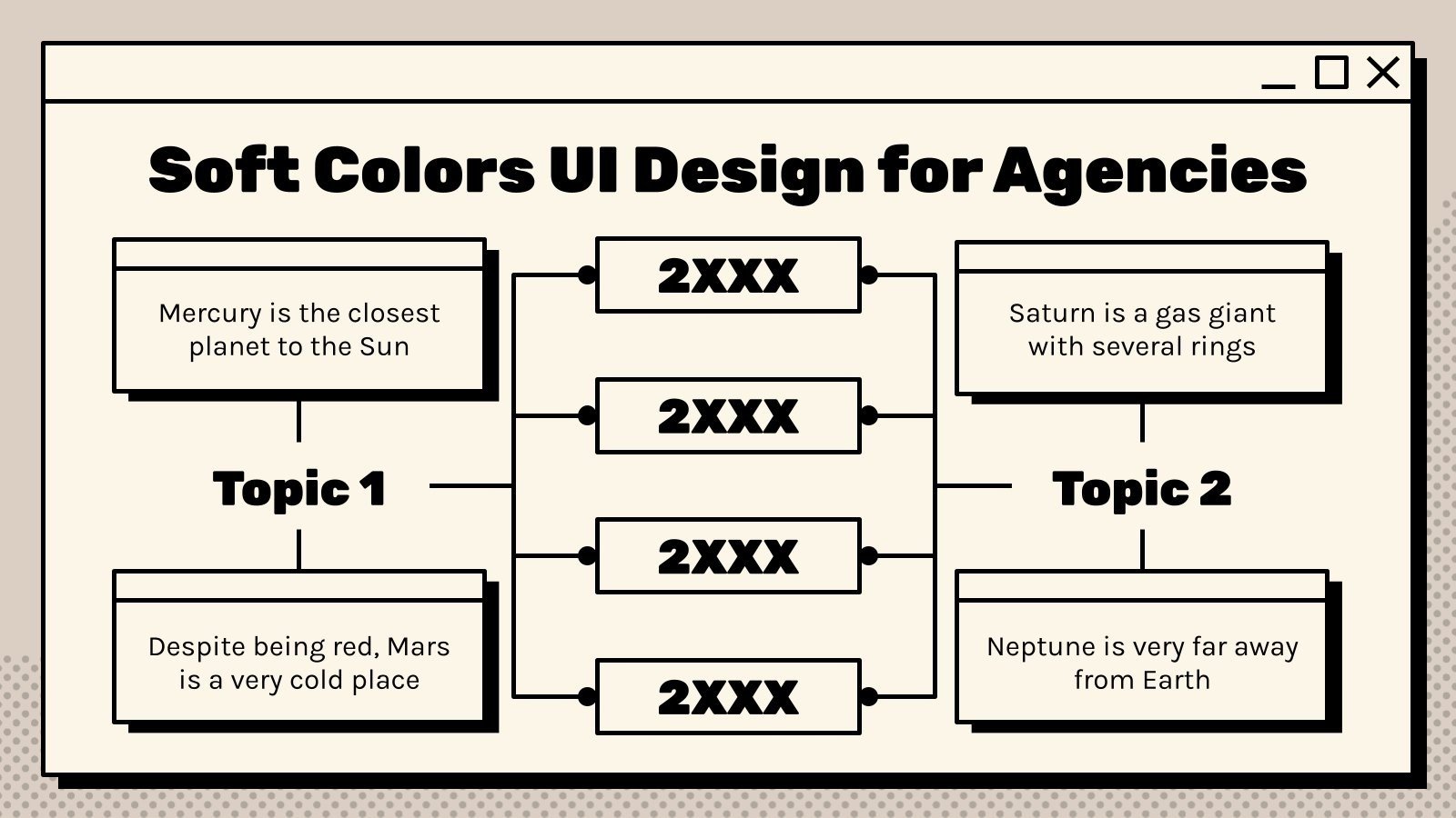 Soft Colors UI Design for Agencies Infographics