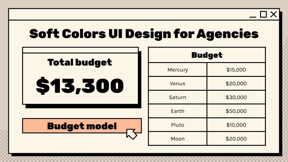 Soft Colors UI Design for Agencies Infographics