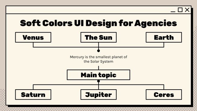 Soft Colors UI Design for Agencies Infographics