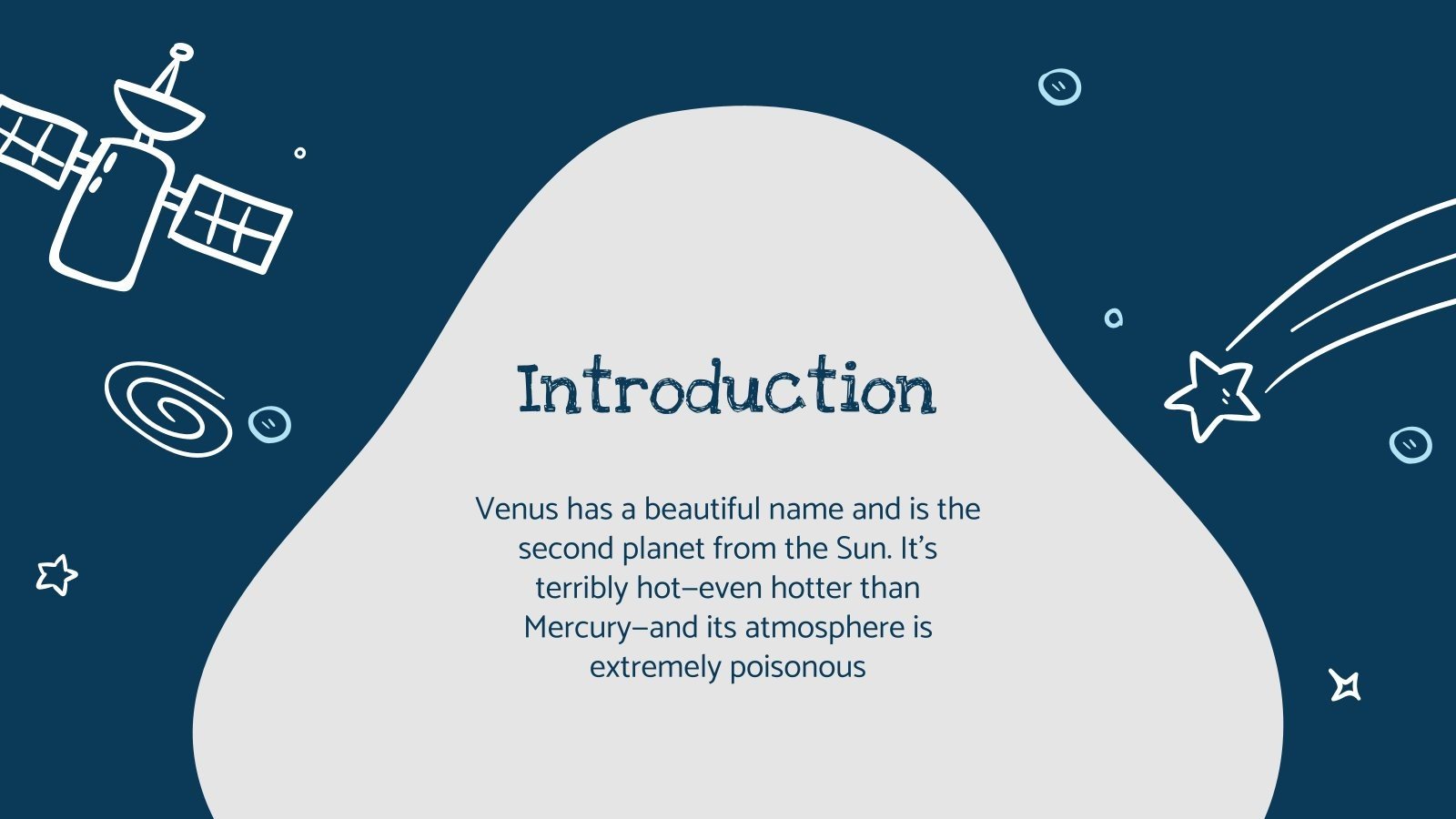 Doodle Astronomy Lesson Google Slides Theme & PPT Template