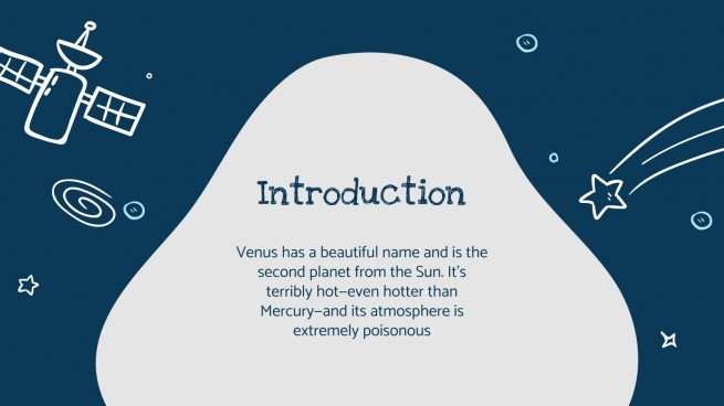 Doodle Astronomy Lesson Google Slides Theme & PPT Template