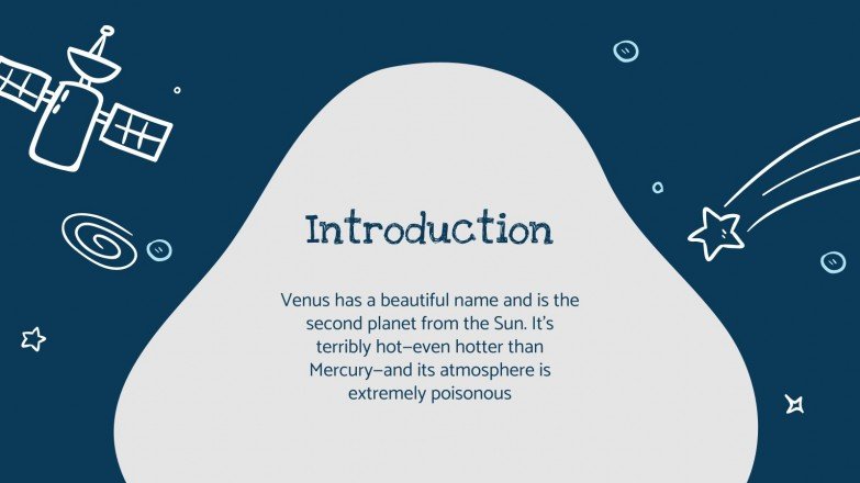 Doodle Astronomy Lesson Google Slides Theme & PPT Template