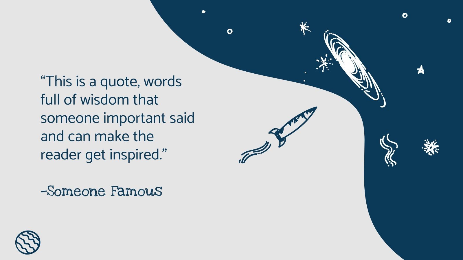 Doodle Astronomy Lesson Google Slides Theme & PPT Template