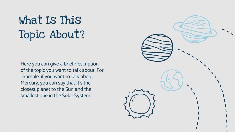 Doodle Astronomy Lesson Google Slides Theme & PPT Template