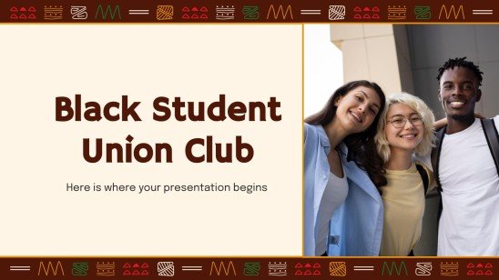 Black Student Union Club Presentation