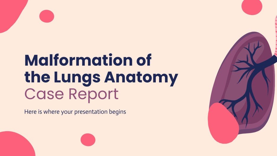 Malformation of the Lungs Anatomy Case Report Presentation