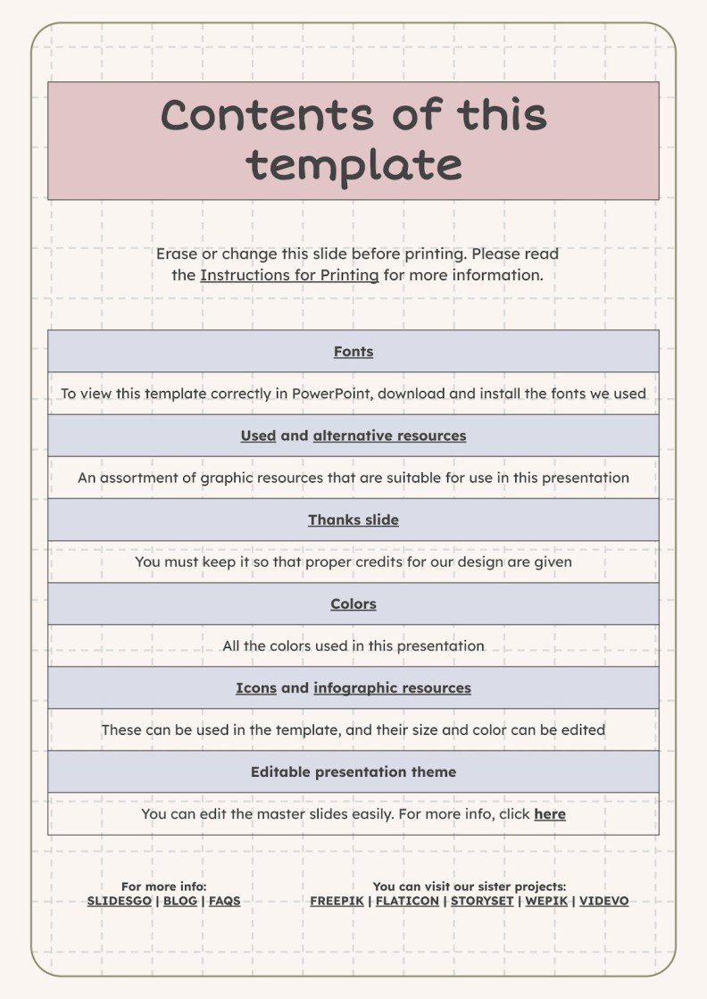Floral Doodles Student Book | Google Slides & PowerPoint
