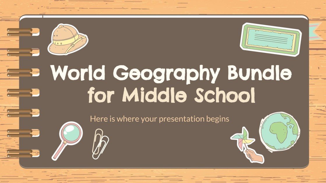 World Geography Bundle for Middle School | Google Slides & PPT
