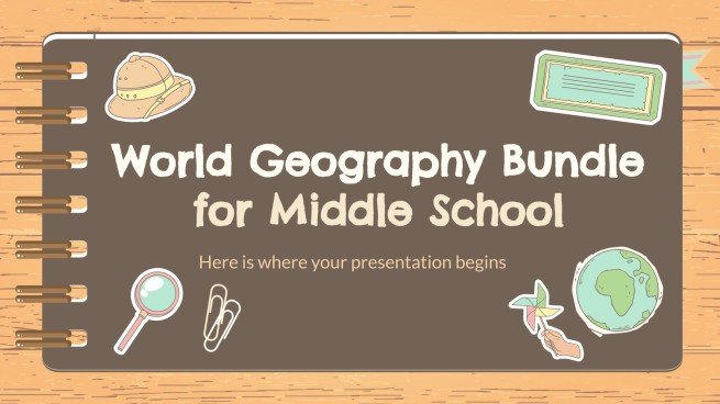 World Geography Bundle for Middle School | Google Slides & PPT
