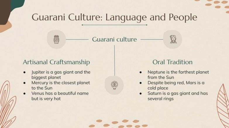Guarani Culture: Language and People Infographics