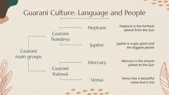 Guarani Culture: Language and People Infographics