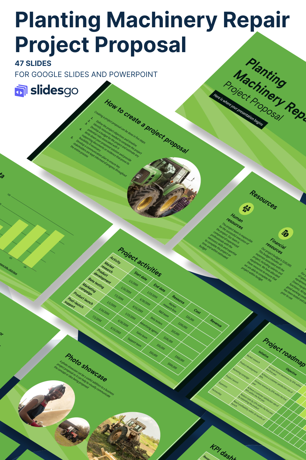 Planting Machinery Repair Project Proposal