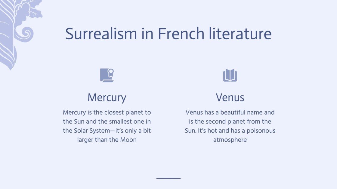 Introduction to French Literature | Google Slides & PPT