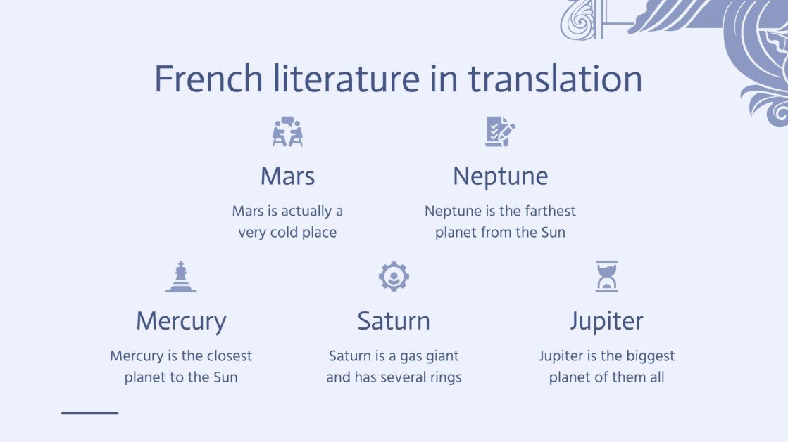 Introduction to French Literature | Google Slides & PPT