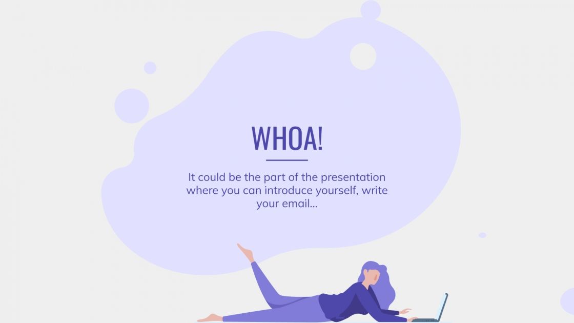 Purple Illustrations Google Slides and PowerPoint Template