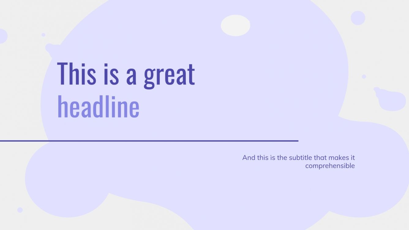 Purple Illustrations Google Slides and PowerPoint Template