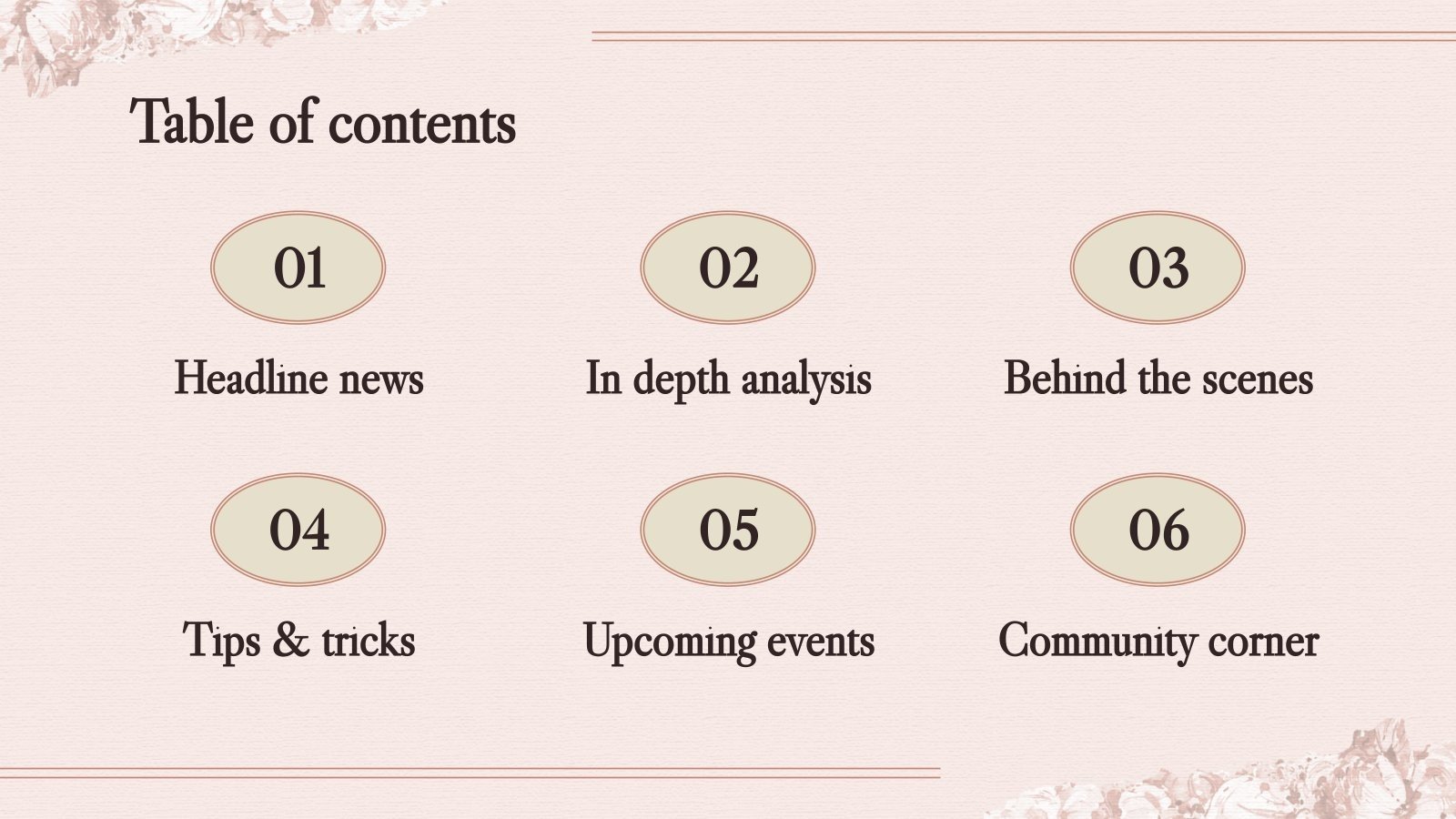 Dollete Style Newsletter Presentation