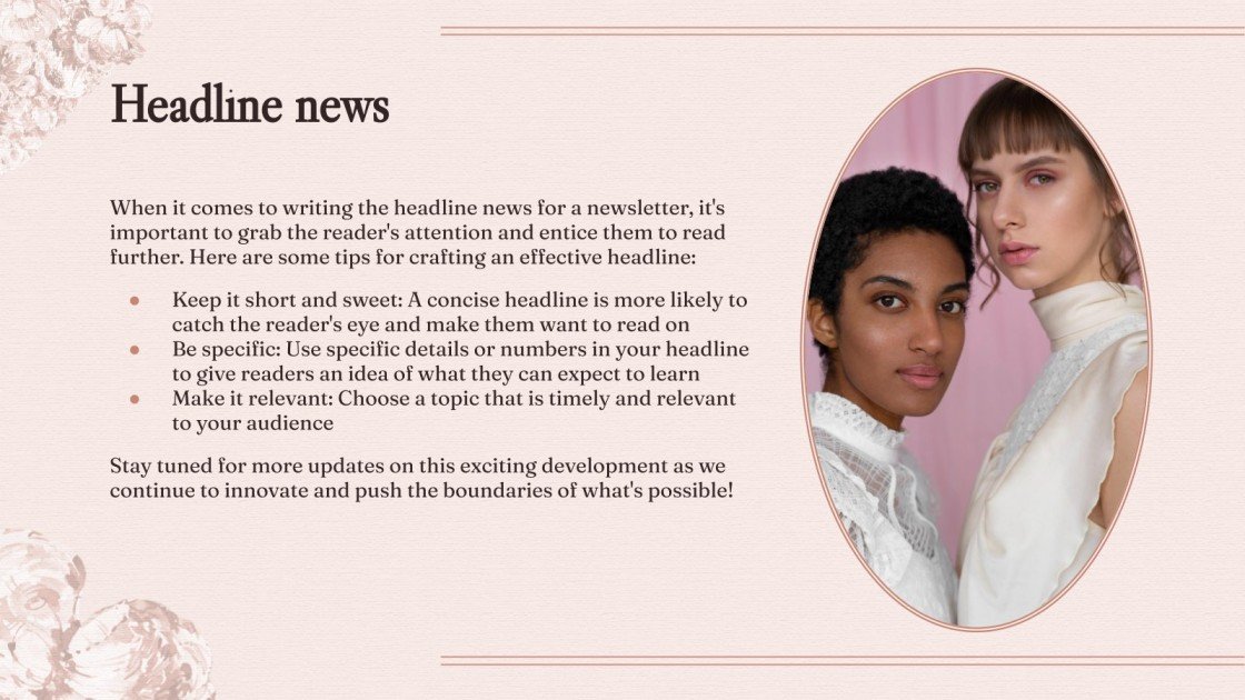 Dollete Style Newsletter Presentation