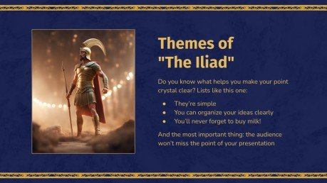 Presentación La Ilíada