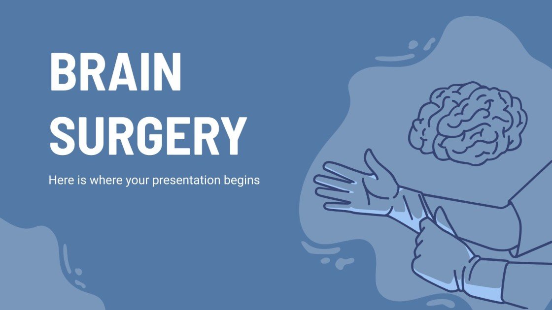 Free templates about the brain for Google Slides and PowerPoint