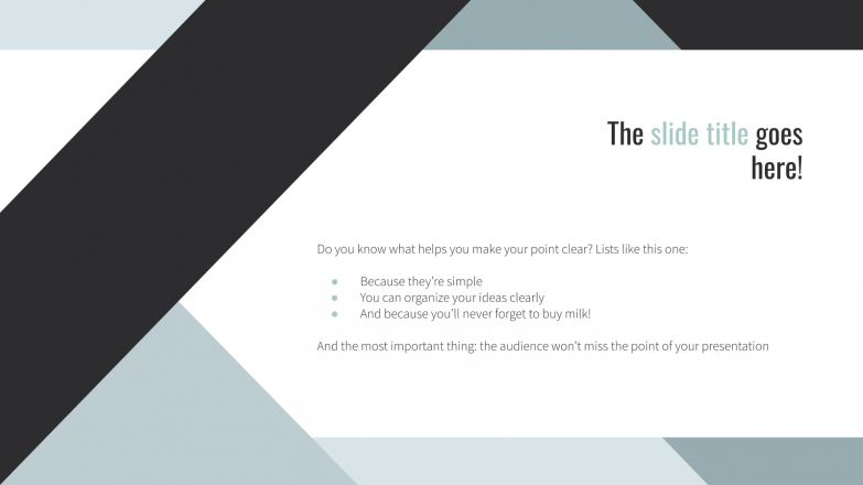 Geometric Business Google Slides and PowerPoint Template