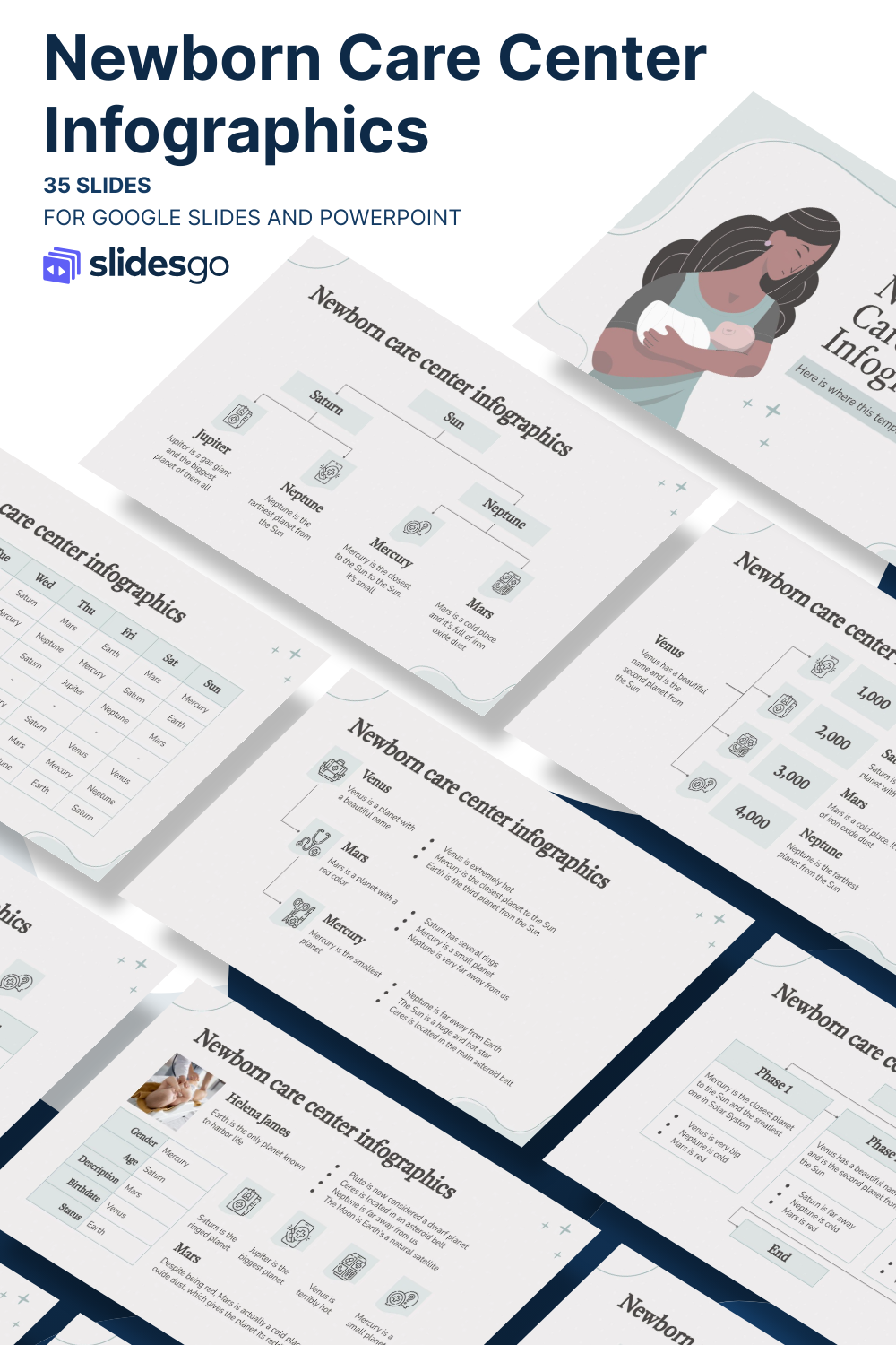 Newborn Care Center Infographics