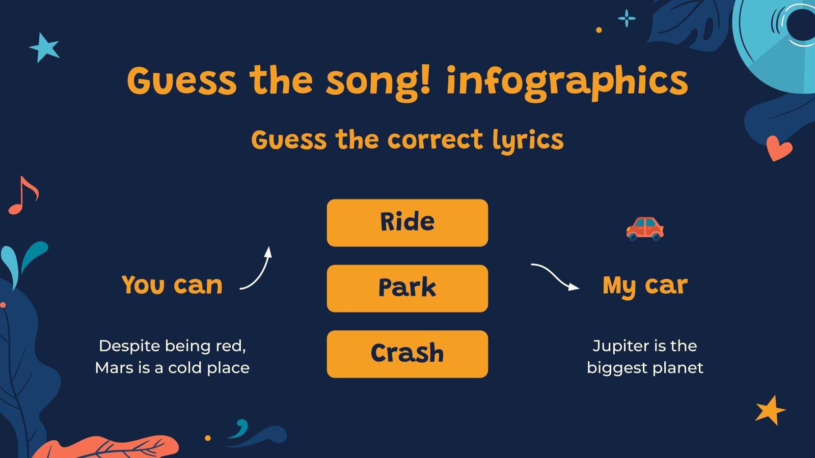Guess the Song! Infographics
