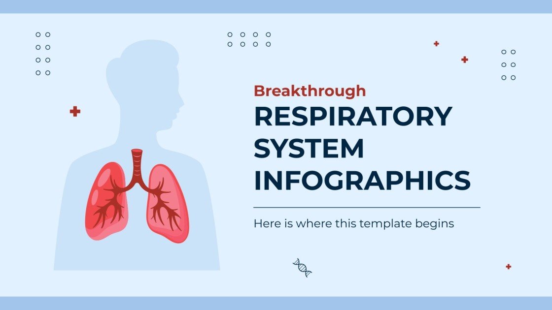 Respiratory System Breakthrough Infographics Template