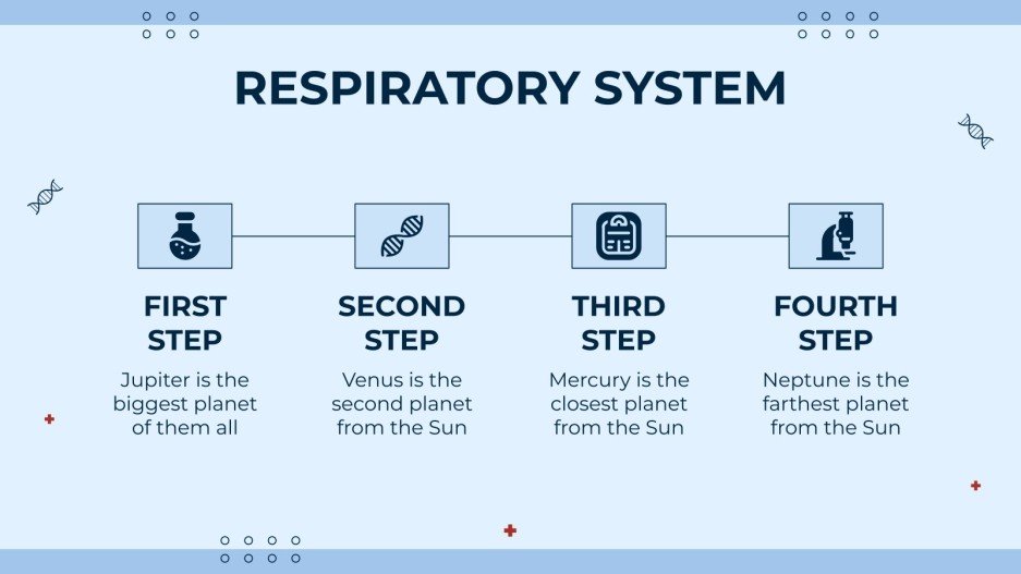 Respiratory System Breakthrough Infographics Template