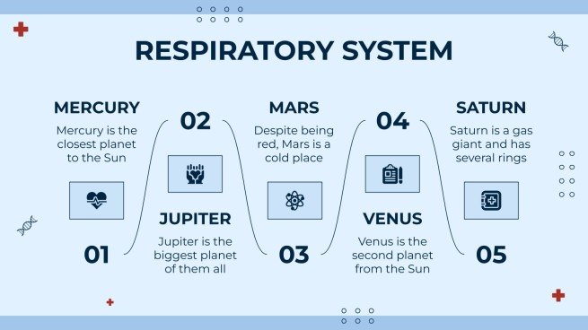 Respiratory System Breakthrough Infographics Template