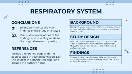 Respiratory System Breakthrough Infographics Template
