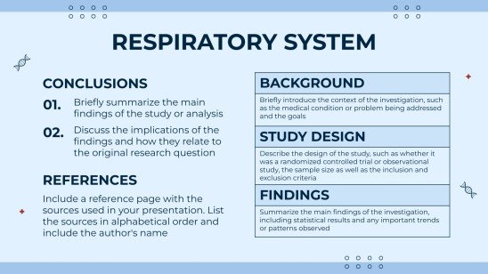 Respiratory System Breakthrough Infographics Template