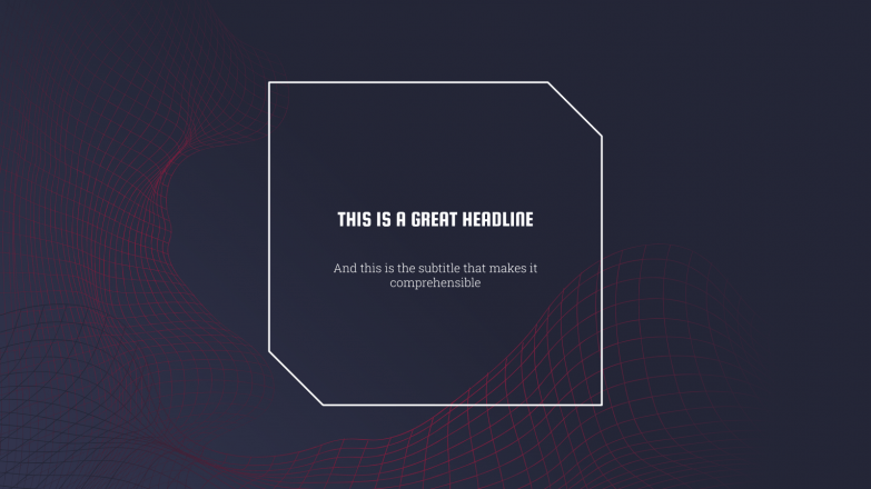 Data Waves Google Slides and PowerPoint Template