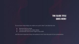 Data Waves Google Slides and PowerPoint Template