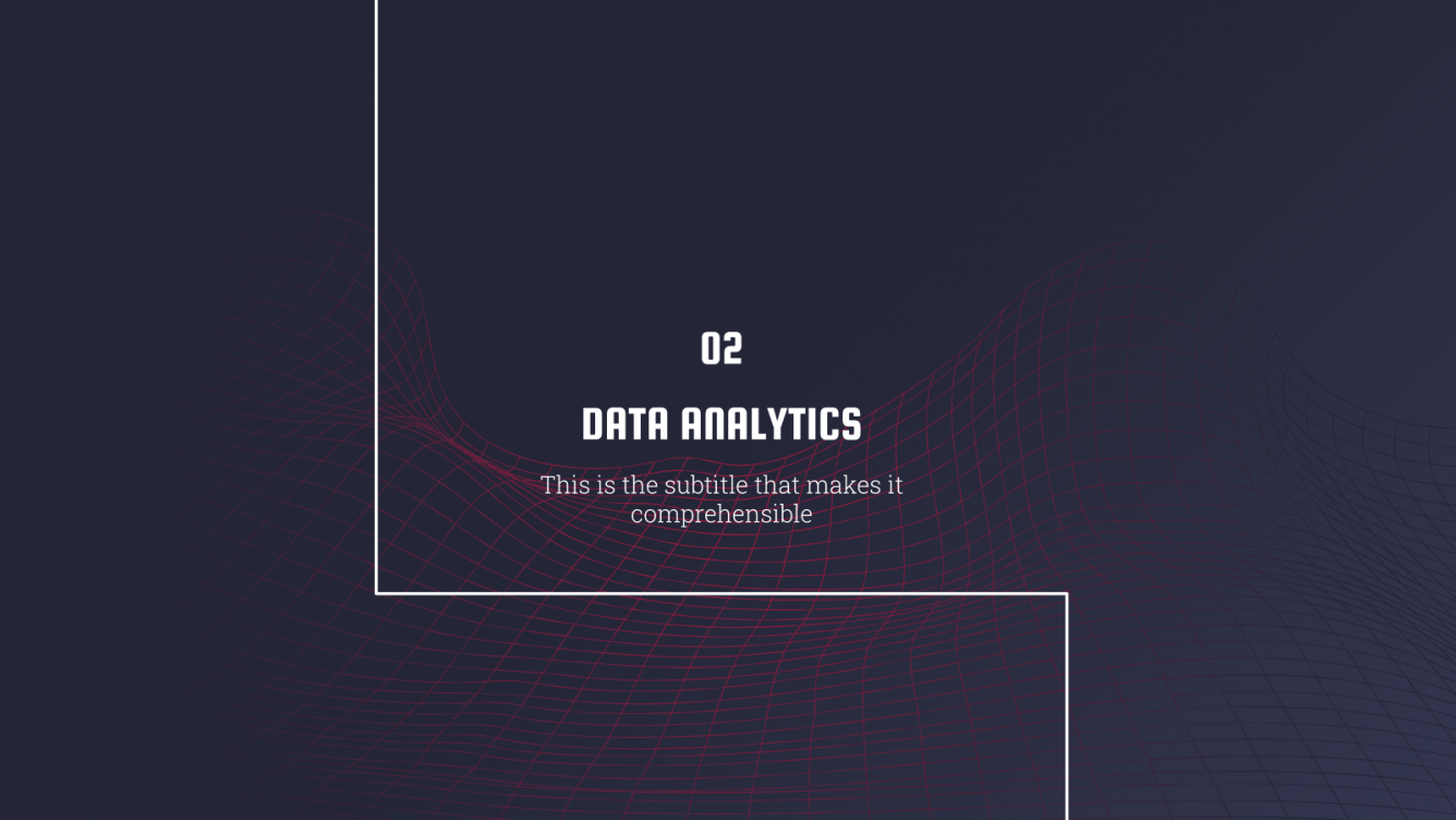 Data Waves Google Slides and PowerPoint Template