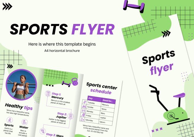 Sports Flyer | Google Slides & PowerPoint template