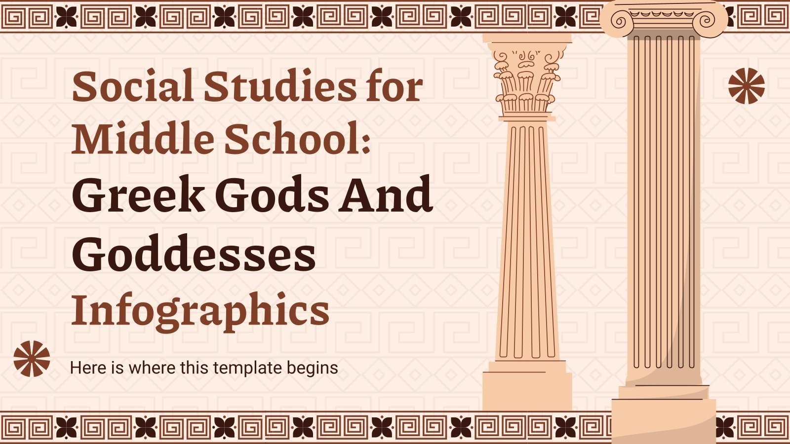 Middle School: Greek Gods and Goddesses Infographics