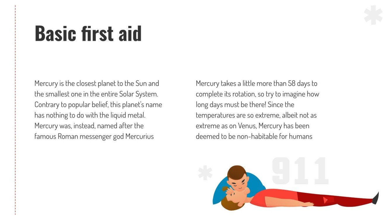 First Aid and Emergency Preparedness - Health - 12th grade