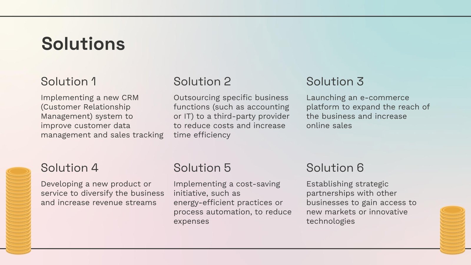 Gender Pay Gap Solutions Proposal Presentation