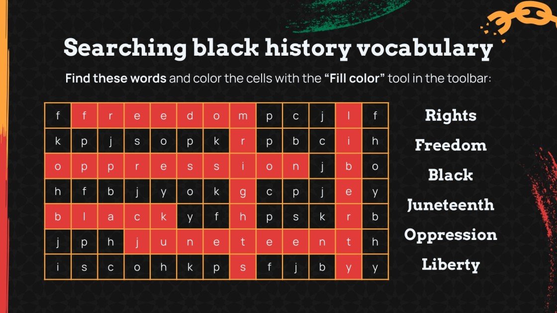 Black History Month Activities Presentation