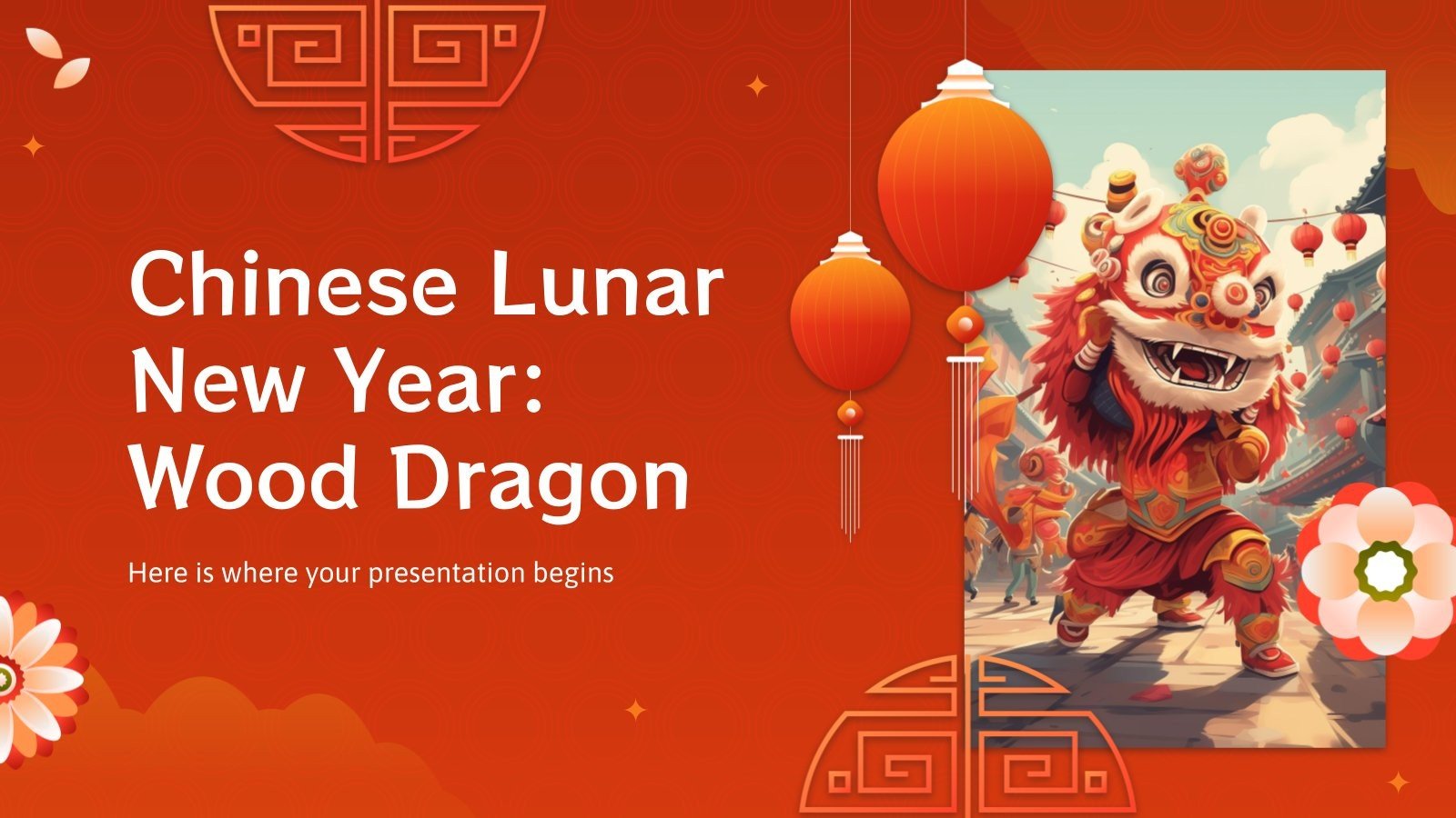 Chinese Lunar New Year: Wood Dragon Presentation