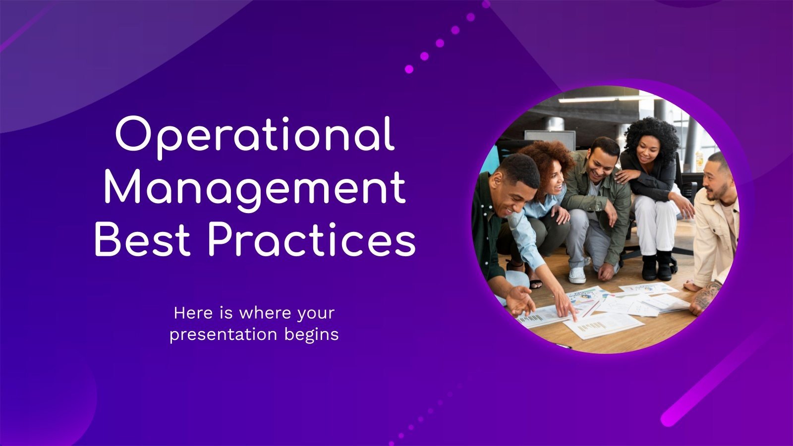 Operational Management Best Practices Presentation